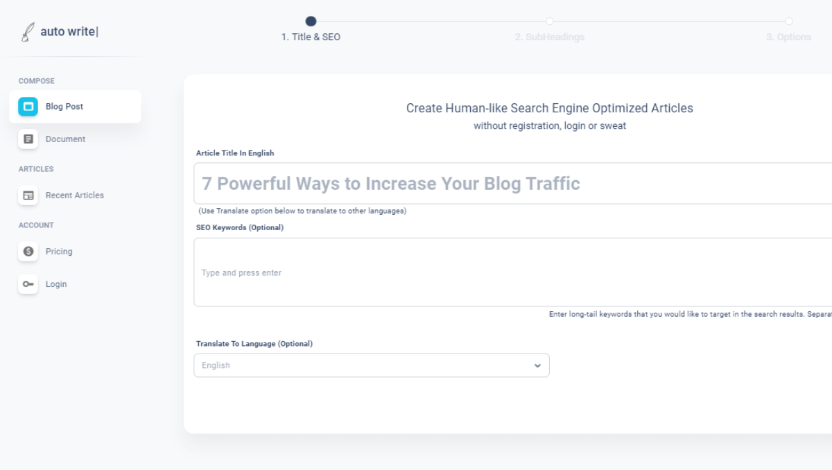 What is AutoWrite App in a Nutshell [UPDATED] - AiToolMate