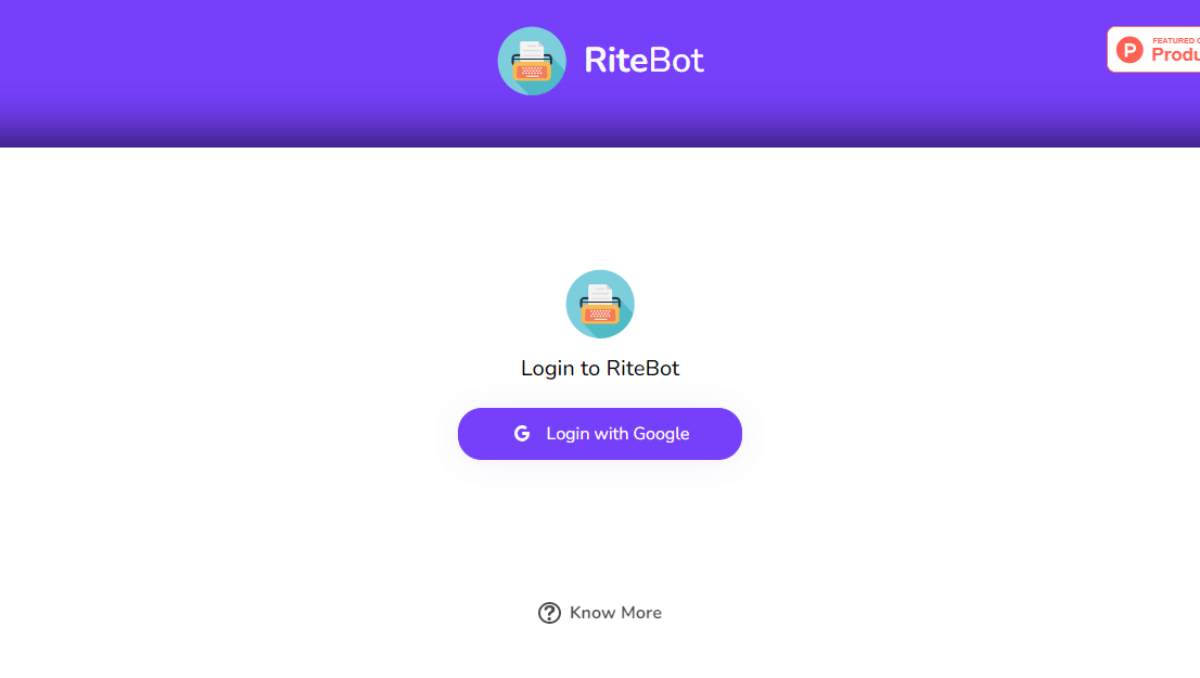 What is RiteBot in a Nutshell [UPDATED] - AiToolMate