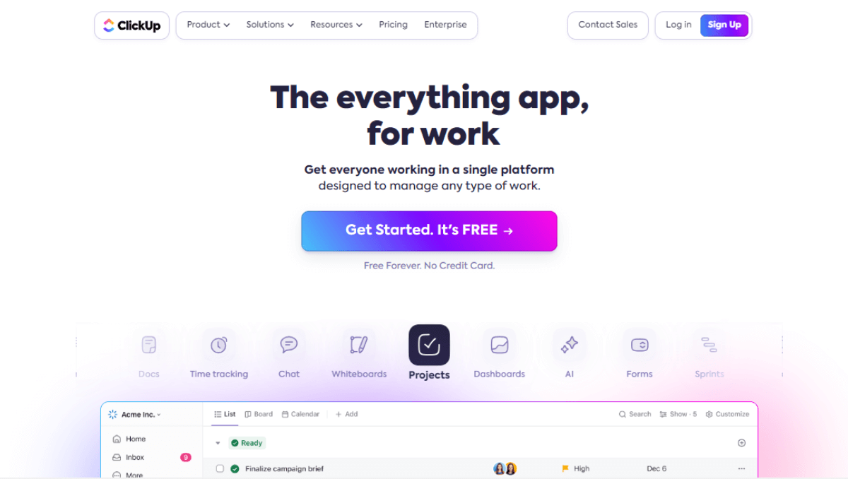What is ClickUp in a Nutshell [UPDATED] - AiToolMate